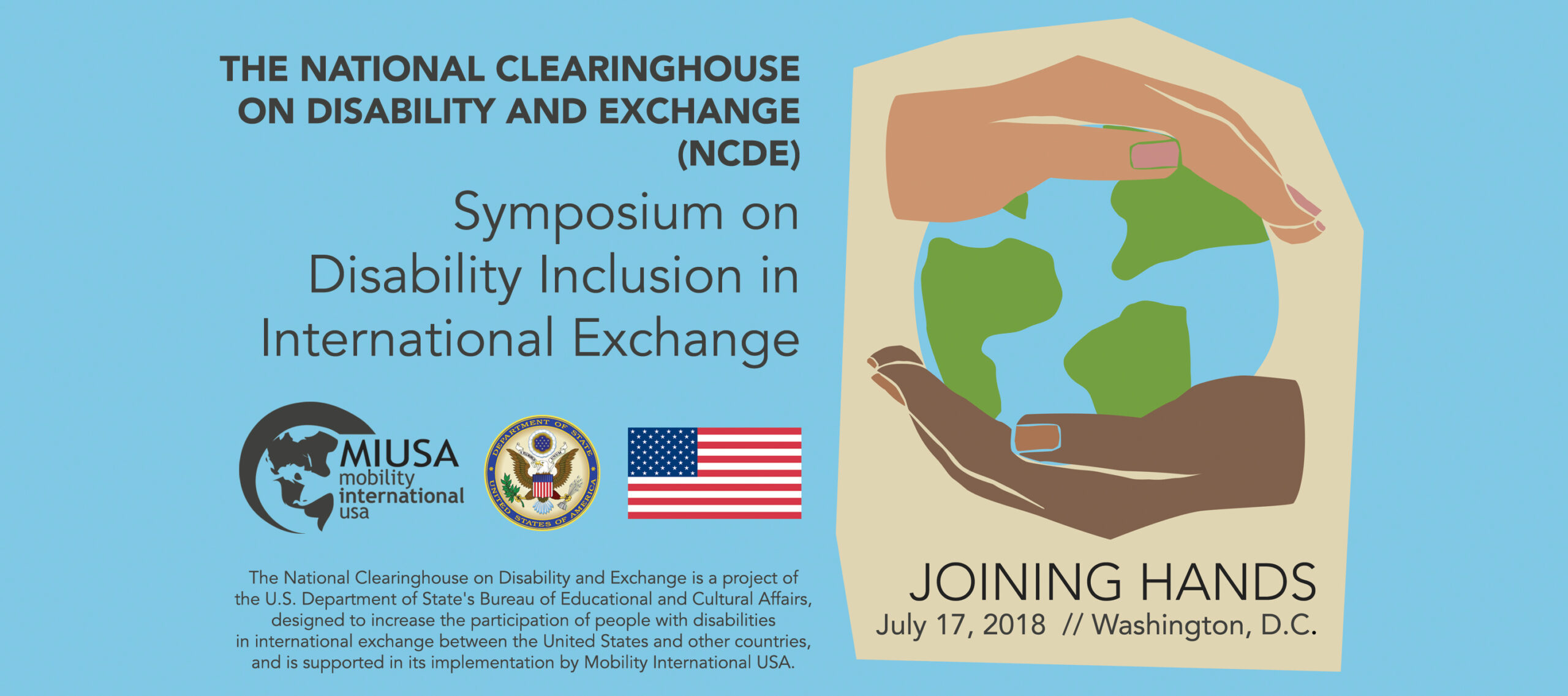 2018 Joining Hands: A Symposium on Disability and Exchange - MIUSA
