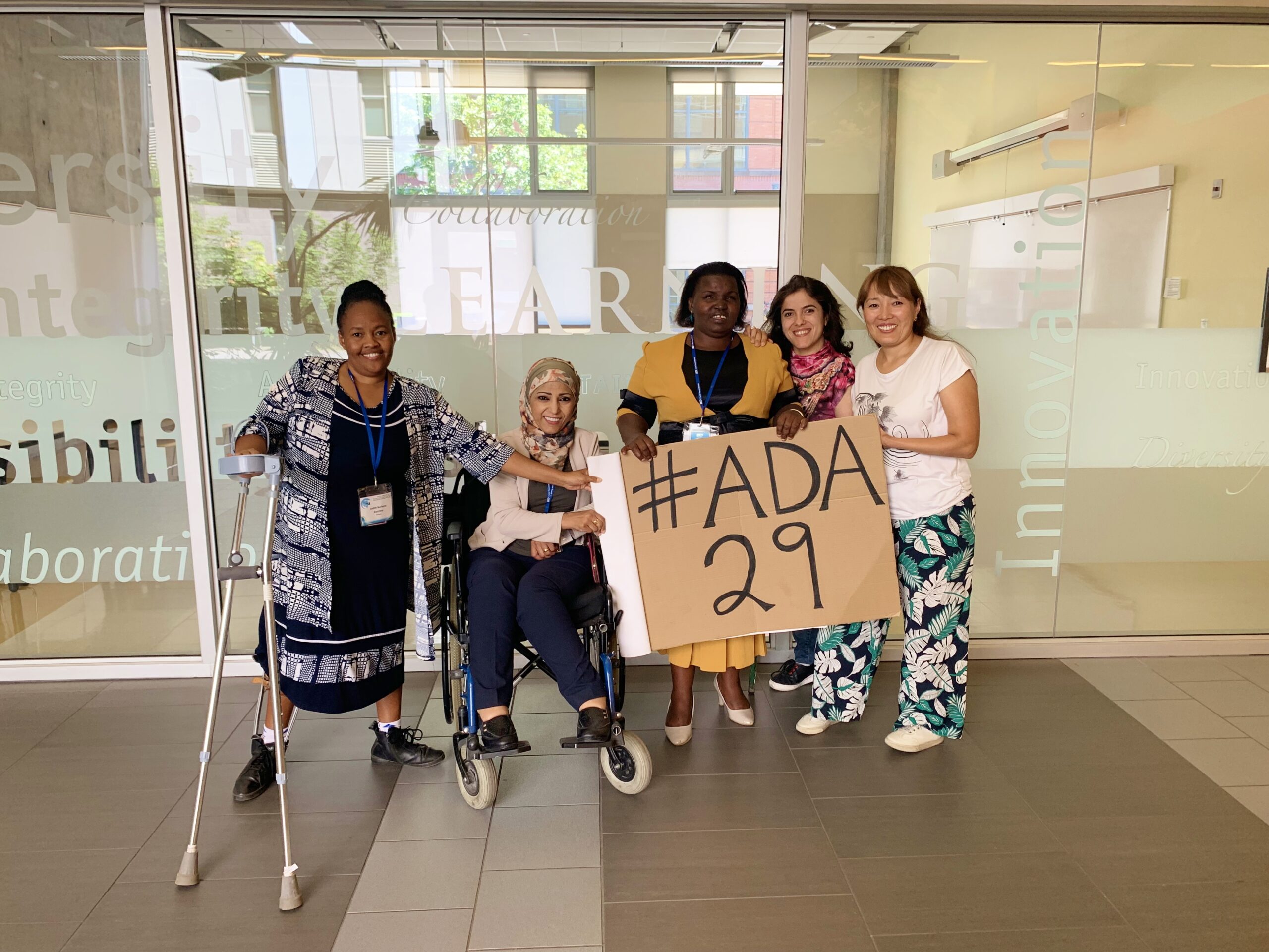 International Visitors Celebrate 29 Years of the ADA - MIUSA