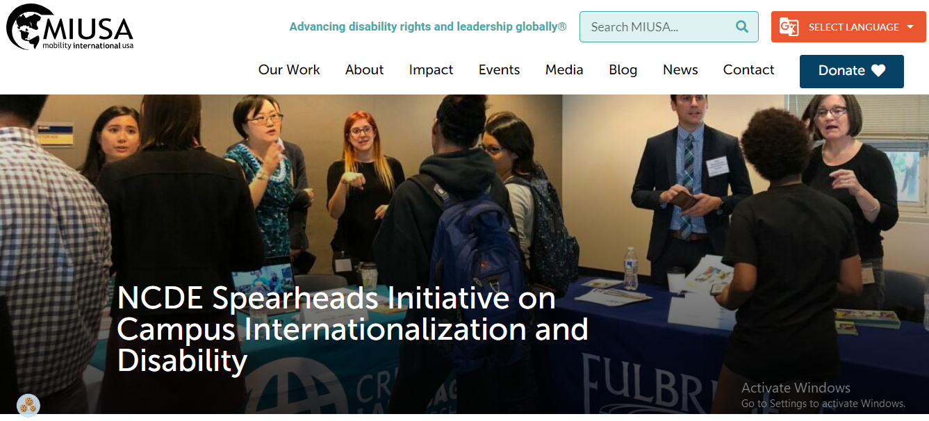 NCDE Spearhead Initiative on Campus Internationalization - Miusa
